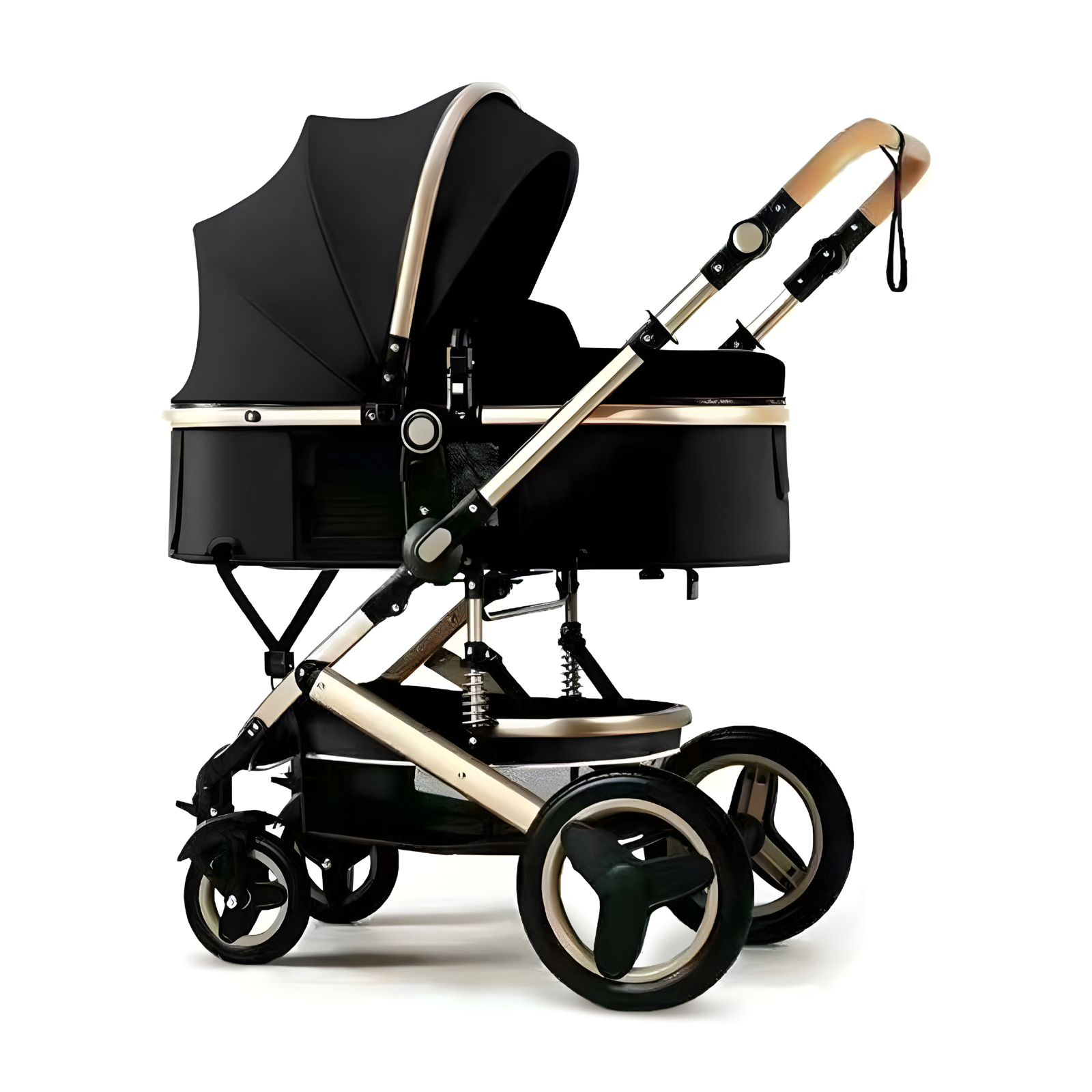 Premium 2-in-1 Baby Stroller | Infant Pram & Travel Pushchair Stroller ...
